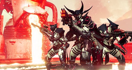 Talking about the new enemies coming to Destiny, Devil Splicers. (Pre ...