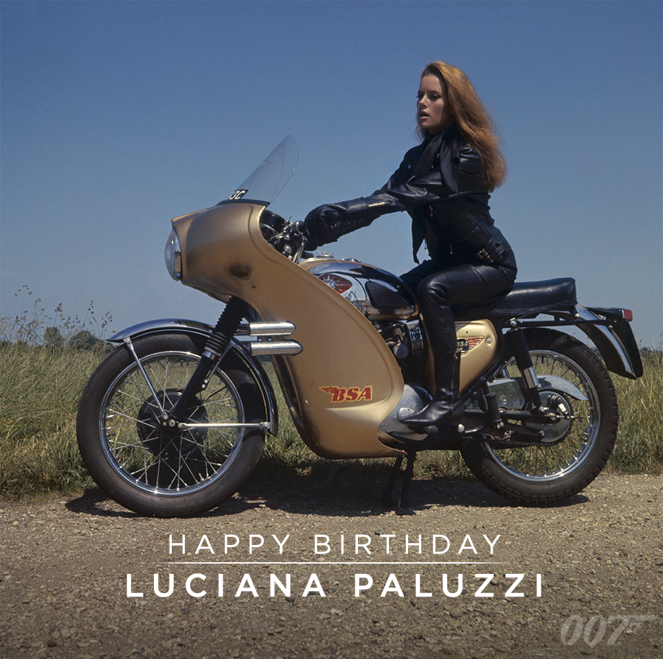Happy Birthday to Luciana Paluzzi. Luciana played Fiona Volpe, a ...