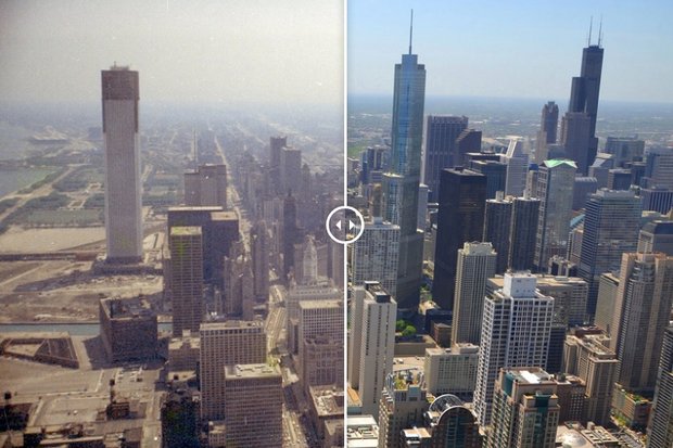 Interactive: watch how the chicago skyline has changed since the 1920s ...
