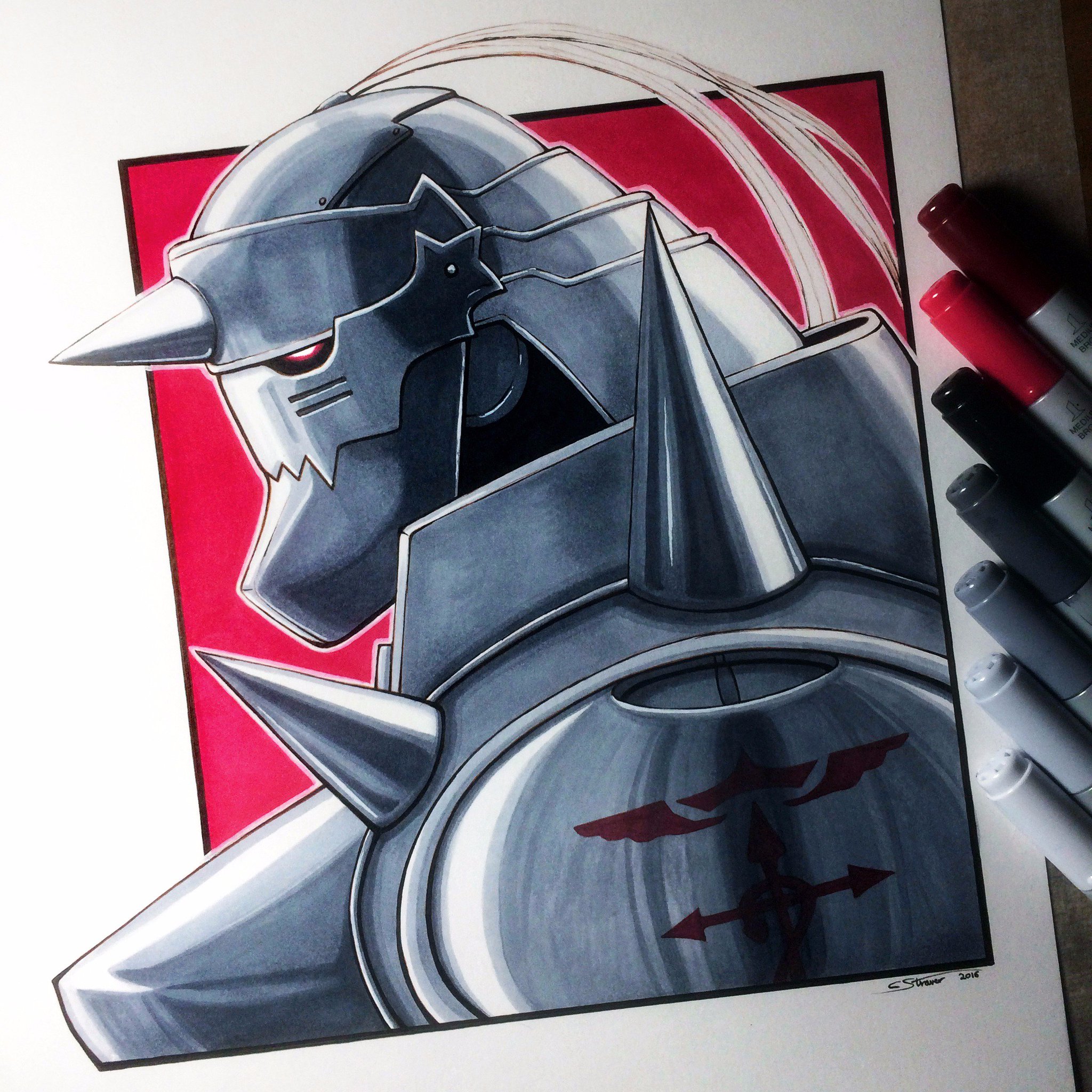 Fullmetal Alchemist Edward And Alphonse Drawings