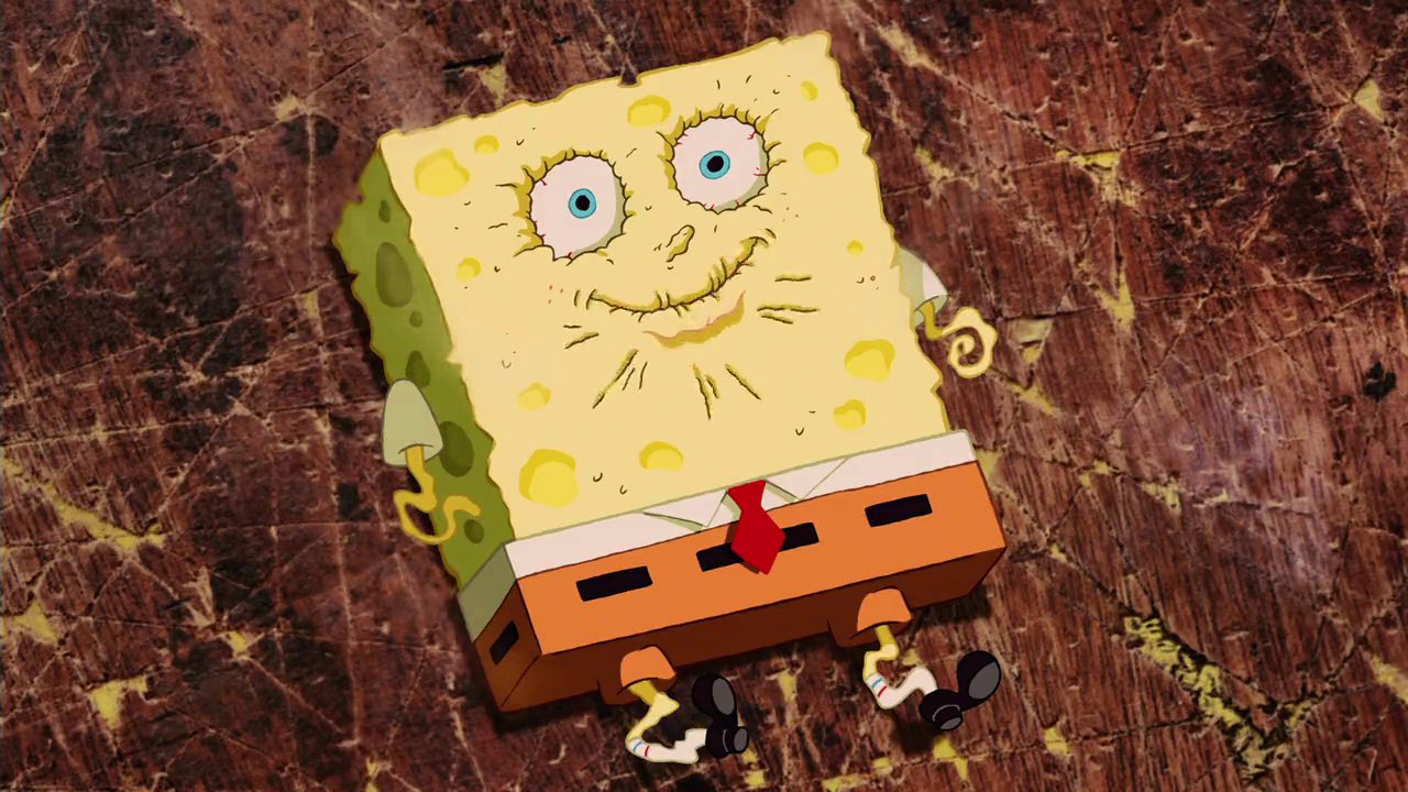 Dehydrated Spongebob