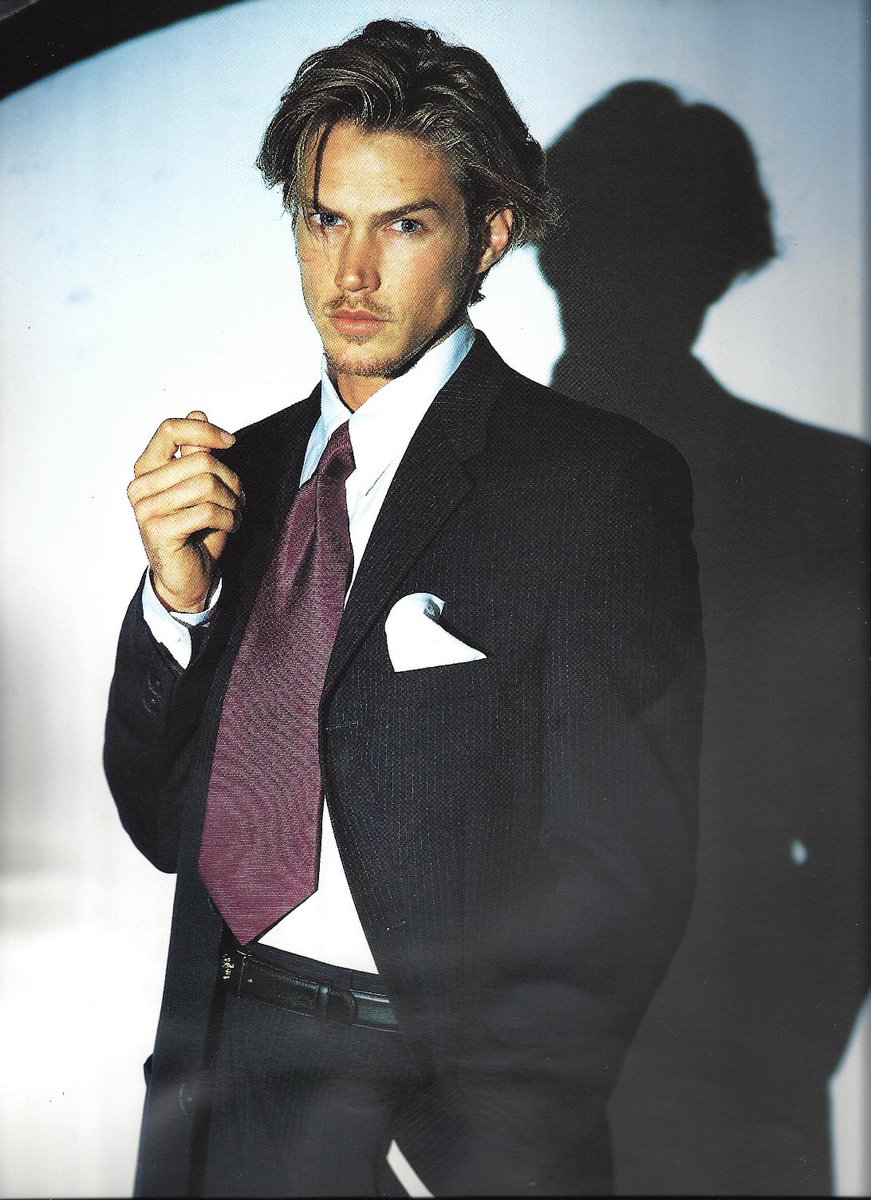 Jason Lewis Model Hugo Boss 1995 Spring/Summer Database & Blog