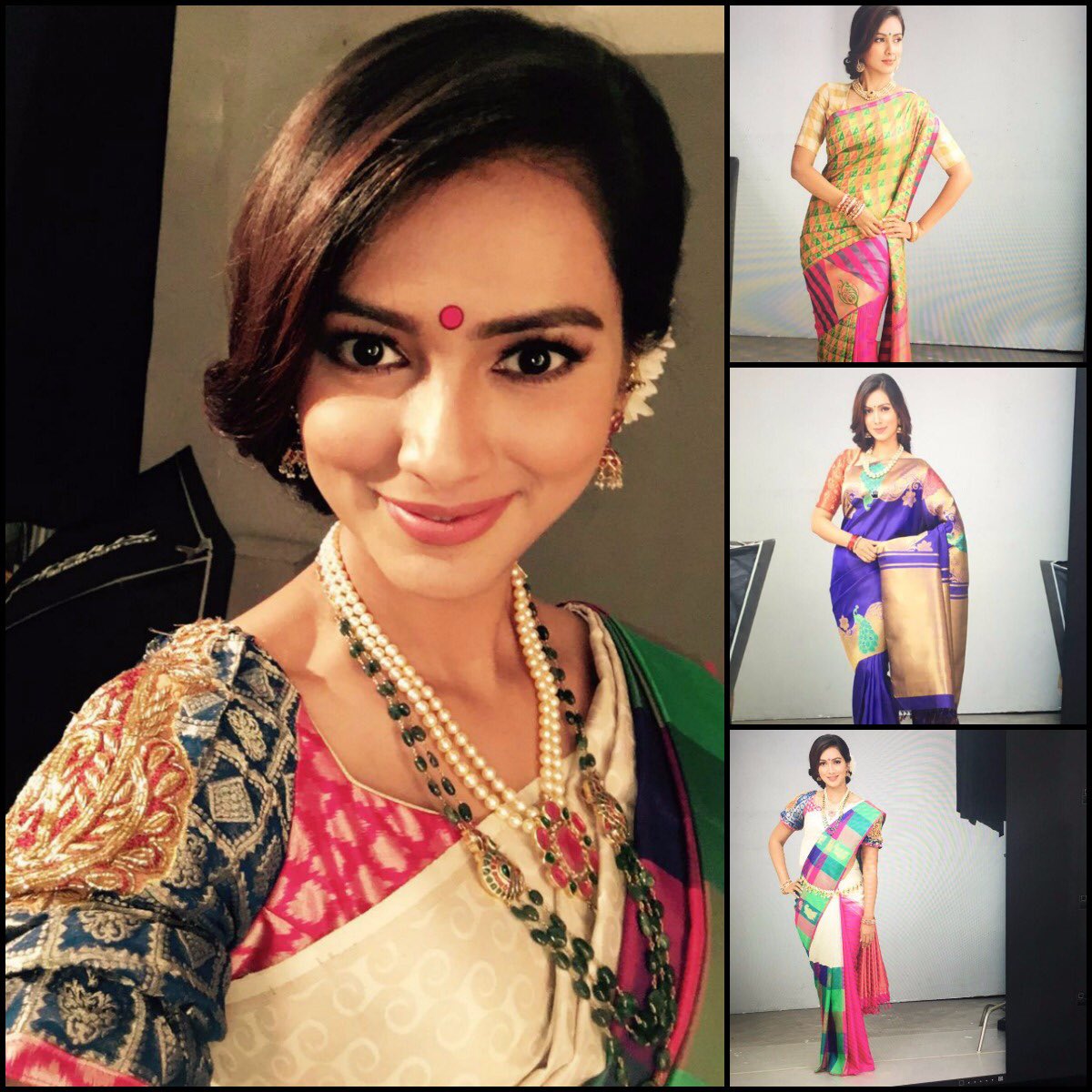 Pallavi Subhash Saree Pallavi Subhash, Indian Actress, Saree, Beauty,