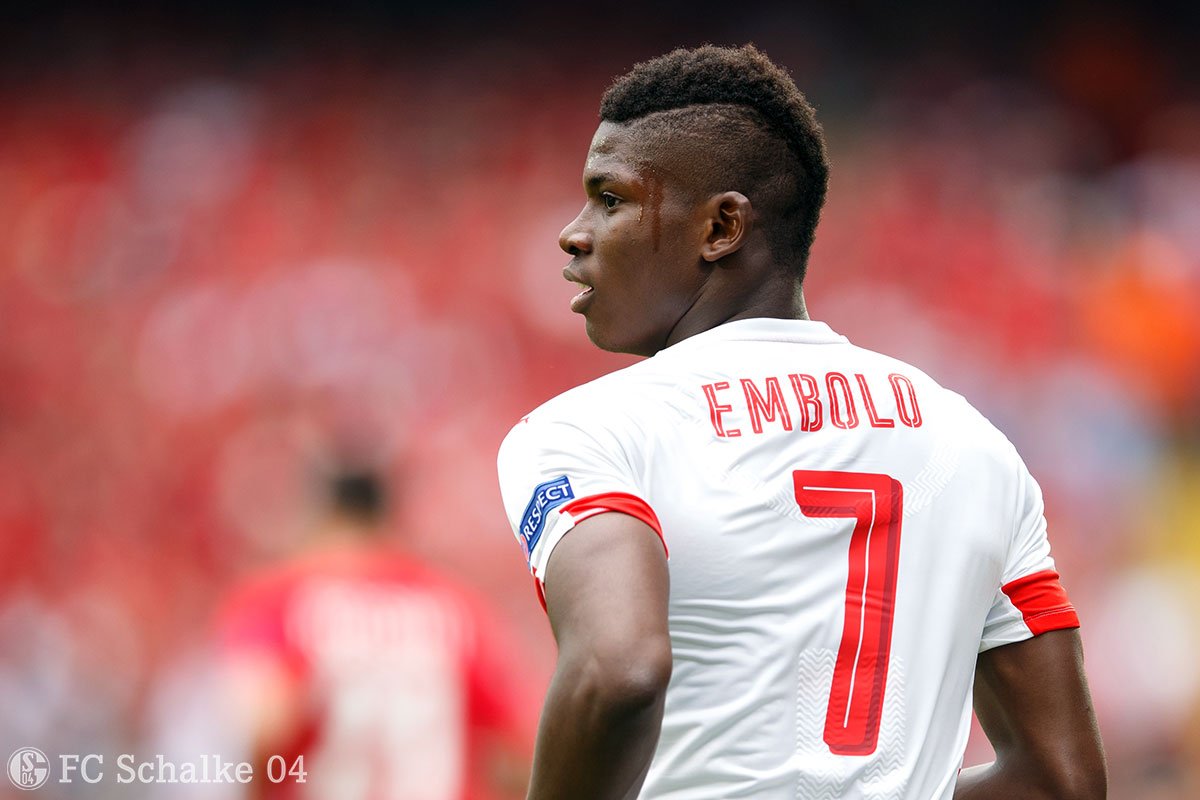 OFICIAL: Schalke 04 anuncia o cobiçado atacante suíço Breel Embolo, do ...