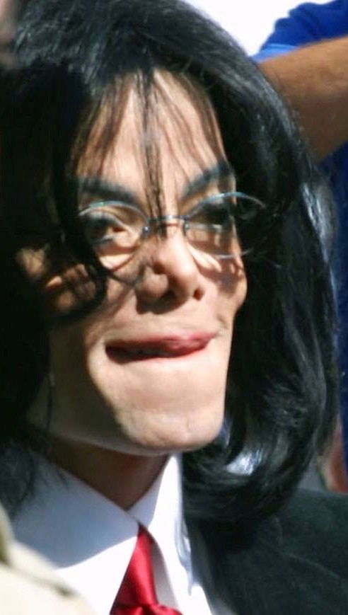 Michael Jackson Lip Bite