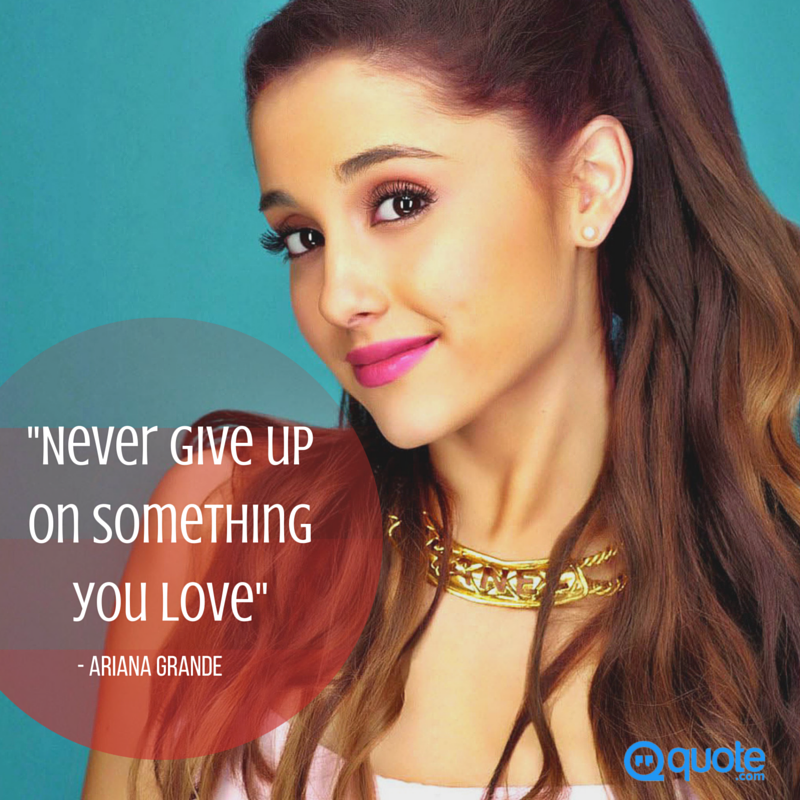 Ariana Grande Smile Quotes Ariana Grande Shares A Quote From 'Eternal