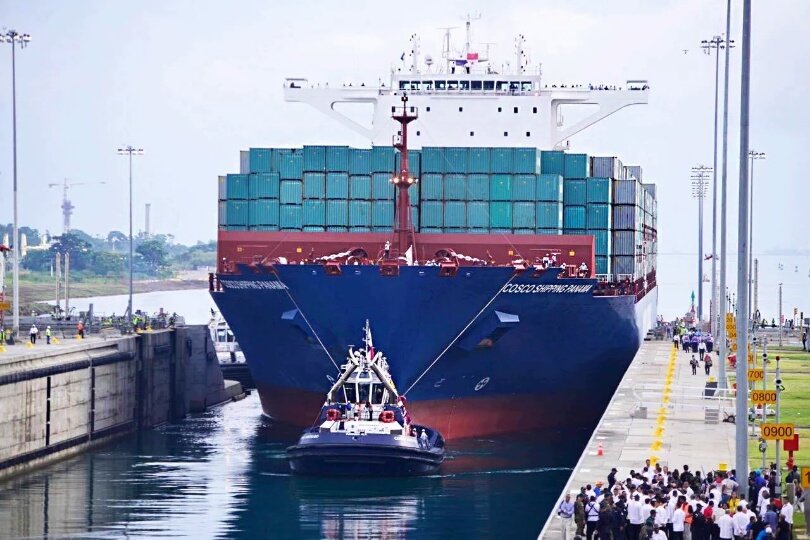 ¡histÓrico! cosco shipping panama une al mundo por segunda vez, como lo ...