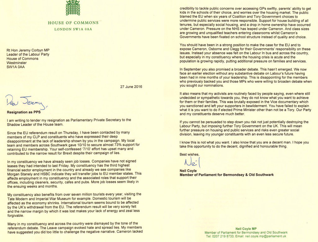 Two more Labour MPs resign from posts - ITV News