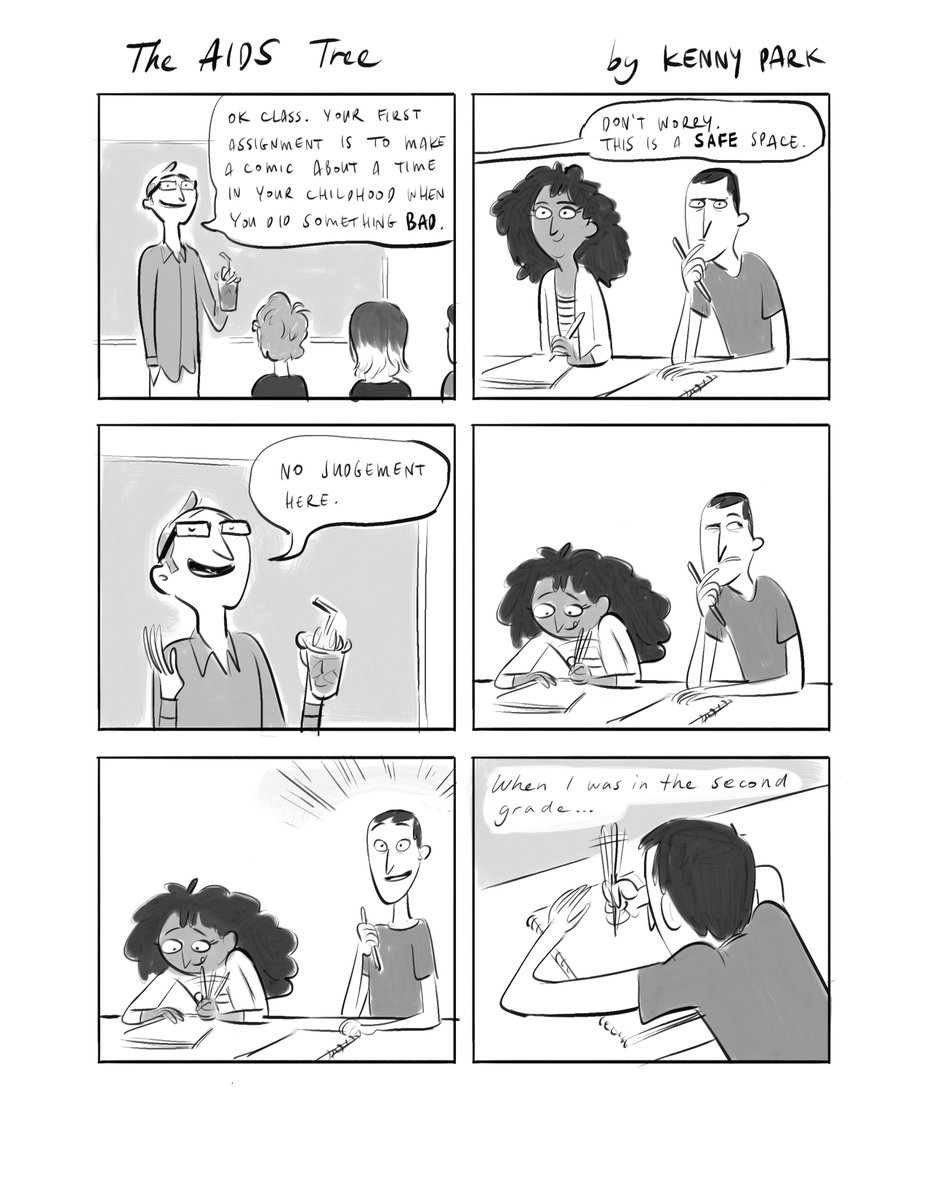 「The AIDS Tree. A short comic about how a」|Kenny Parkの漫画