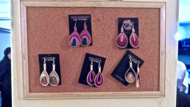 Middle East Eye on Twitter: "Meet the Syrian women behind the 'Drop Earrings Not Bombs ...