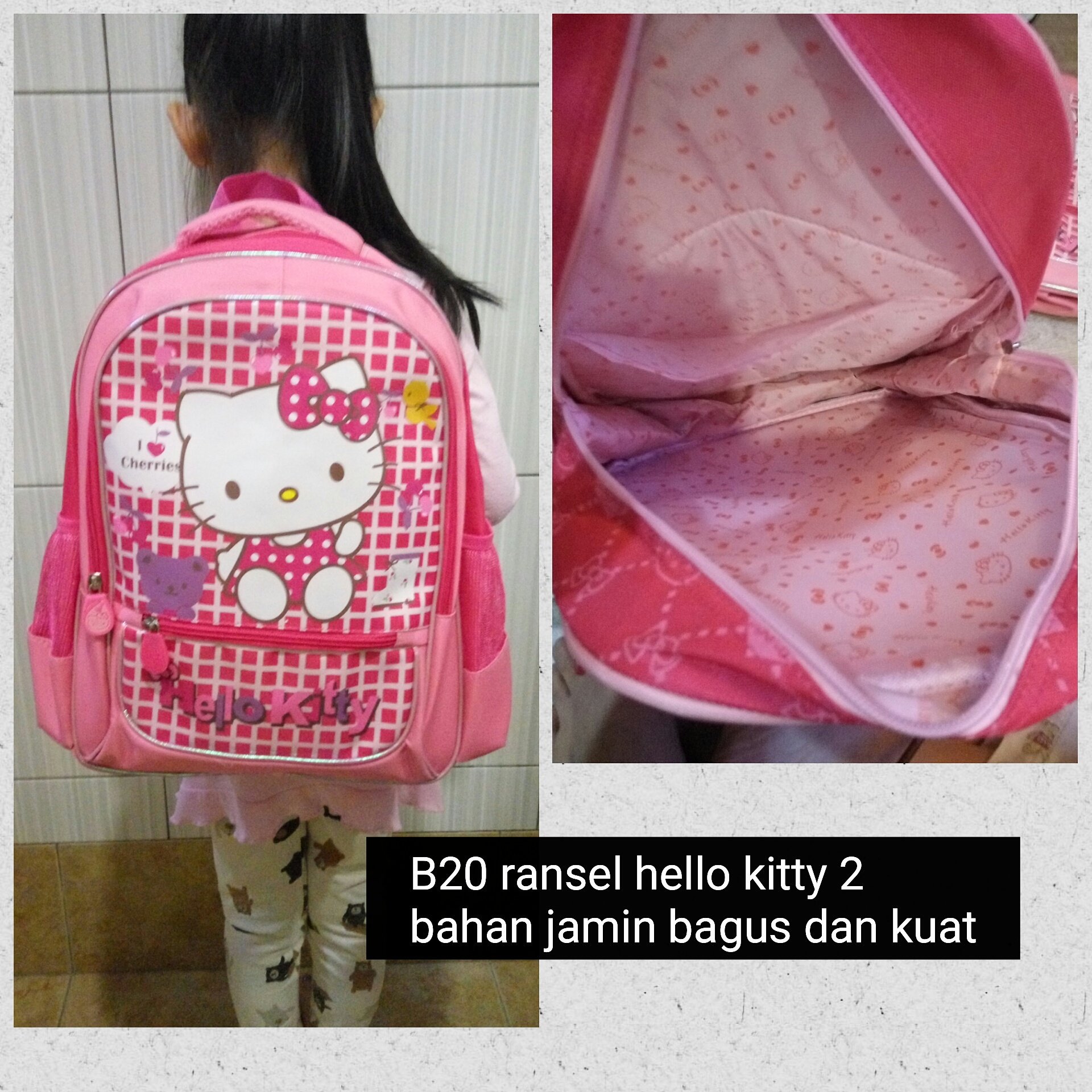 Tas Sekolah Hello Kitty