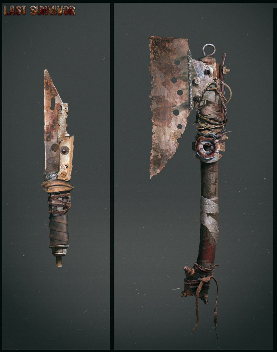 Melee Weapon Concept Art
