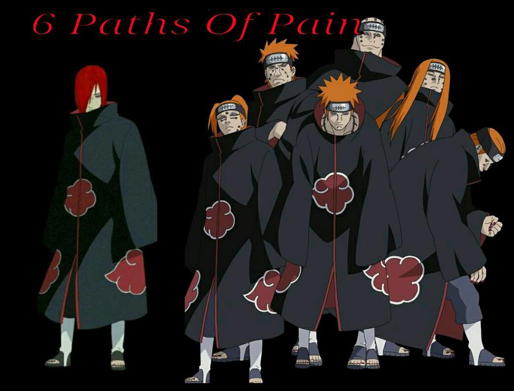 6 Paths Of Pain Names