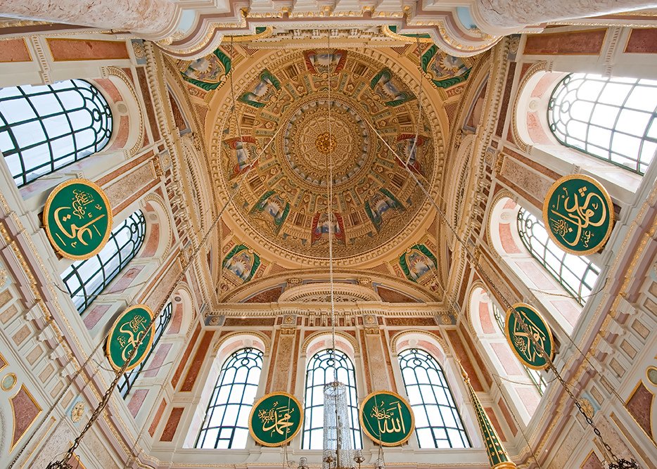 Ortakoy Mosque Inside