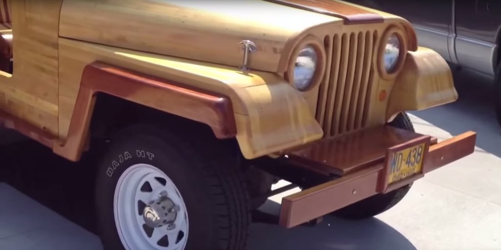 Someone made a gorgeous wooden Jeep | Popular Mechanics | Scoopnest