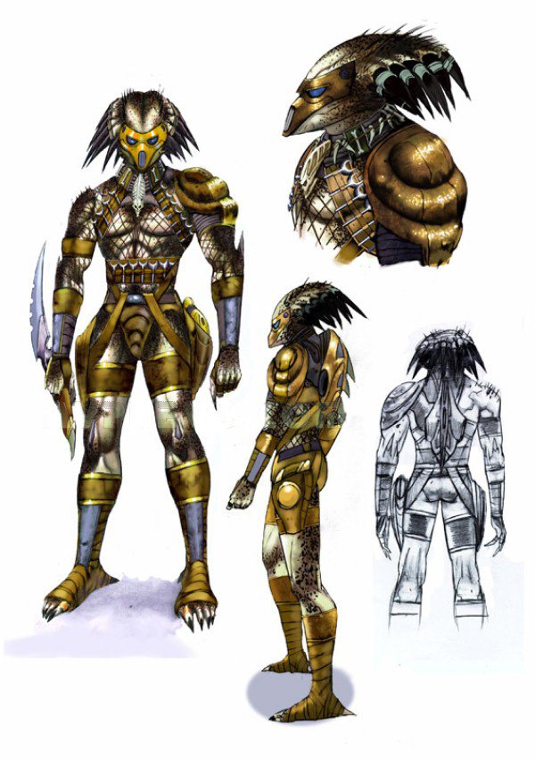 Alien Vs Predator Concept Art