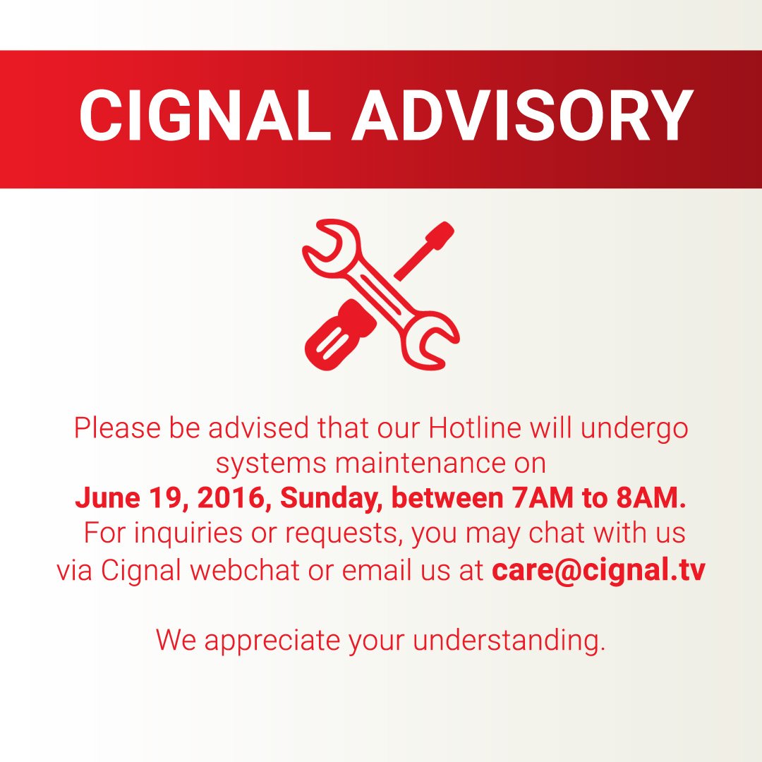 Cignal Hotline