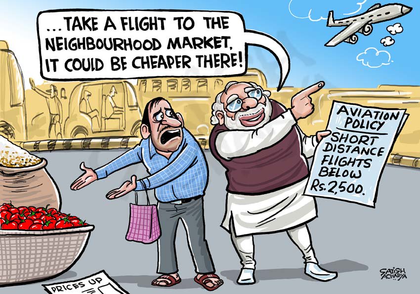 Food Inflation Cartoon