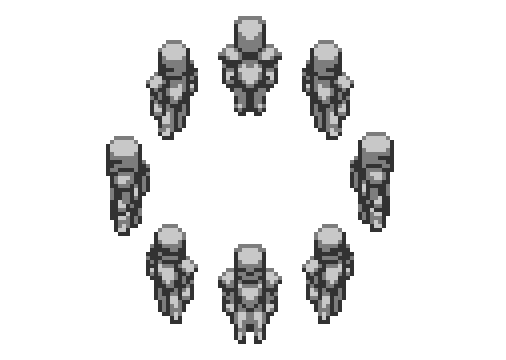 Top Down Player Sprites