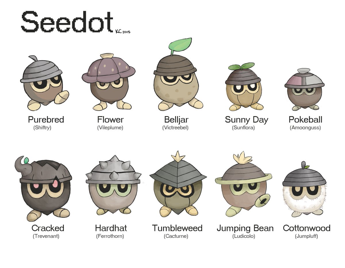Seedot Evolution Level
