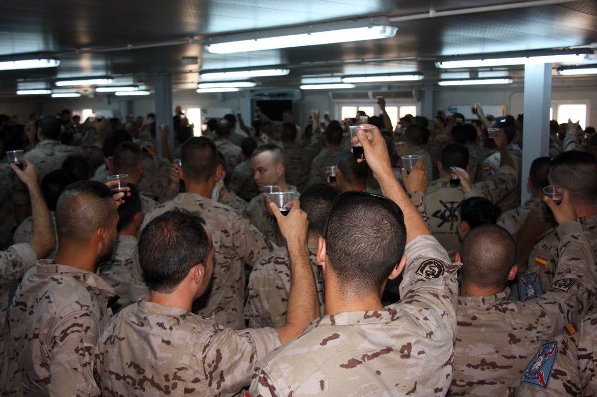 En Besmayah, Irak. El Contingente español también celebra el II ...