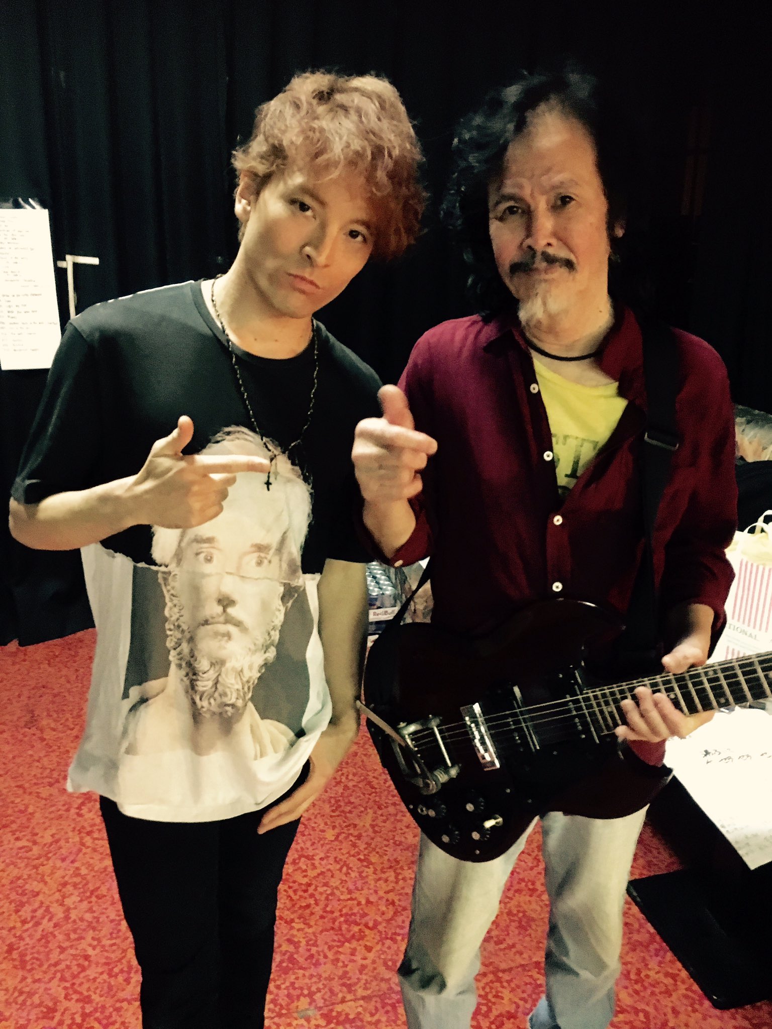 JUON on Twitter: "今日は父の日。彼の名前はGANGY！ 僕にとって父は世界一のギタリスト。 ありがとう&愛してるよ。 https://t.co/fvYzgSAzhz #JUON…