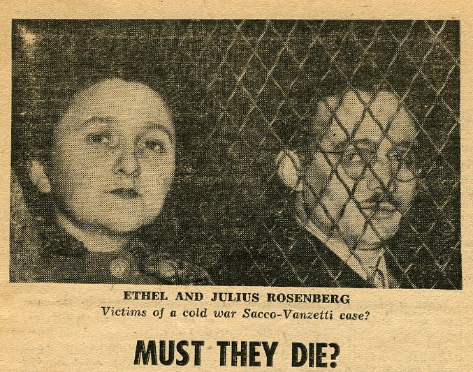 Historrror on Twitter: "6/19/1953 #ColdWar #Executed For Treason—Julius ...