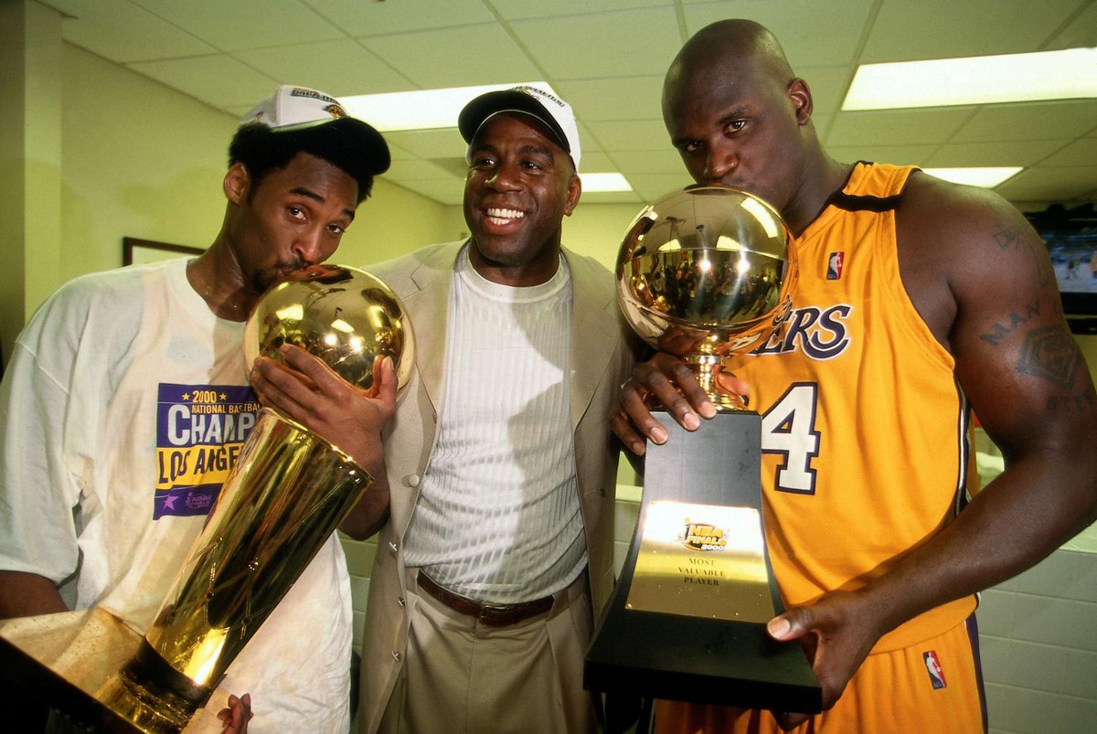 On this date in 2000 -- @shaq is named unanimous #nbafinals mvp after ...
