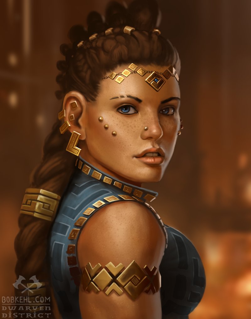 Attractive Dwarf Art