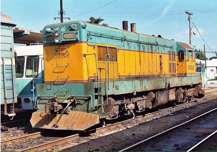 Locomotora GM 900 excelente máquina construida en US para tramos cortos ...