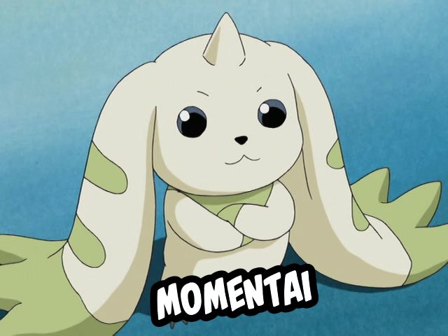 Digimon Terriermon Momentai