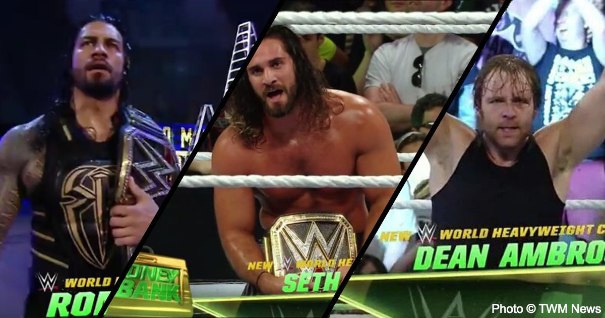 As a result, all 3 members of The Shield held the WWE Championship in ...