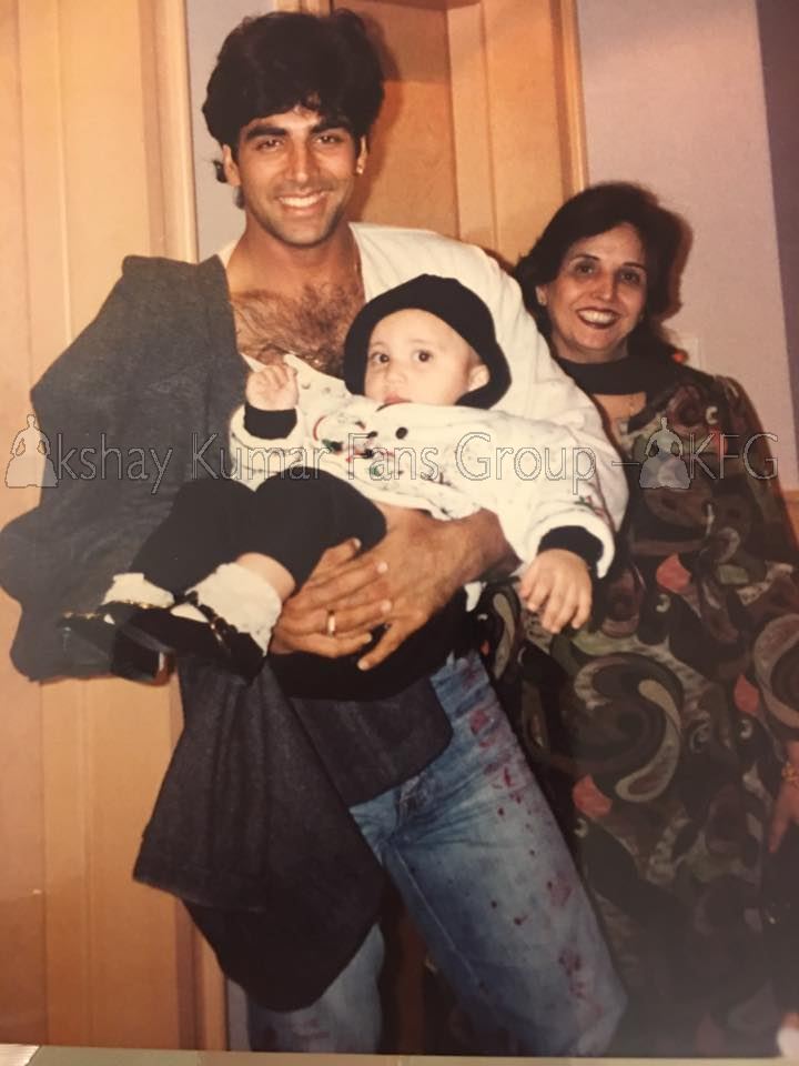 Childhood Images Of Akshay Kumar