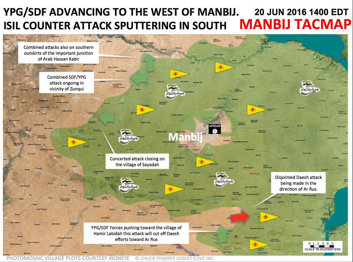 MAP: Current situation in Manbij Syria, as SDF troops begin to move ...