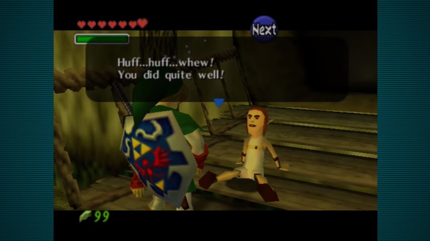 Running man ocarina of time - globebuilding