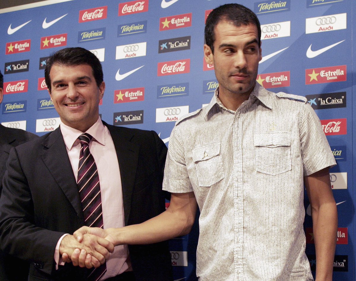 ON THIS DAY: In 2007, Pep Guardiola was appointed Barcelona "B" manager ...
