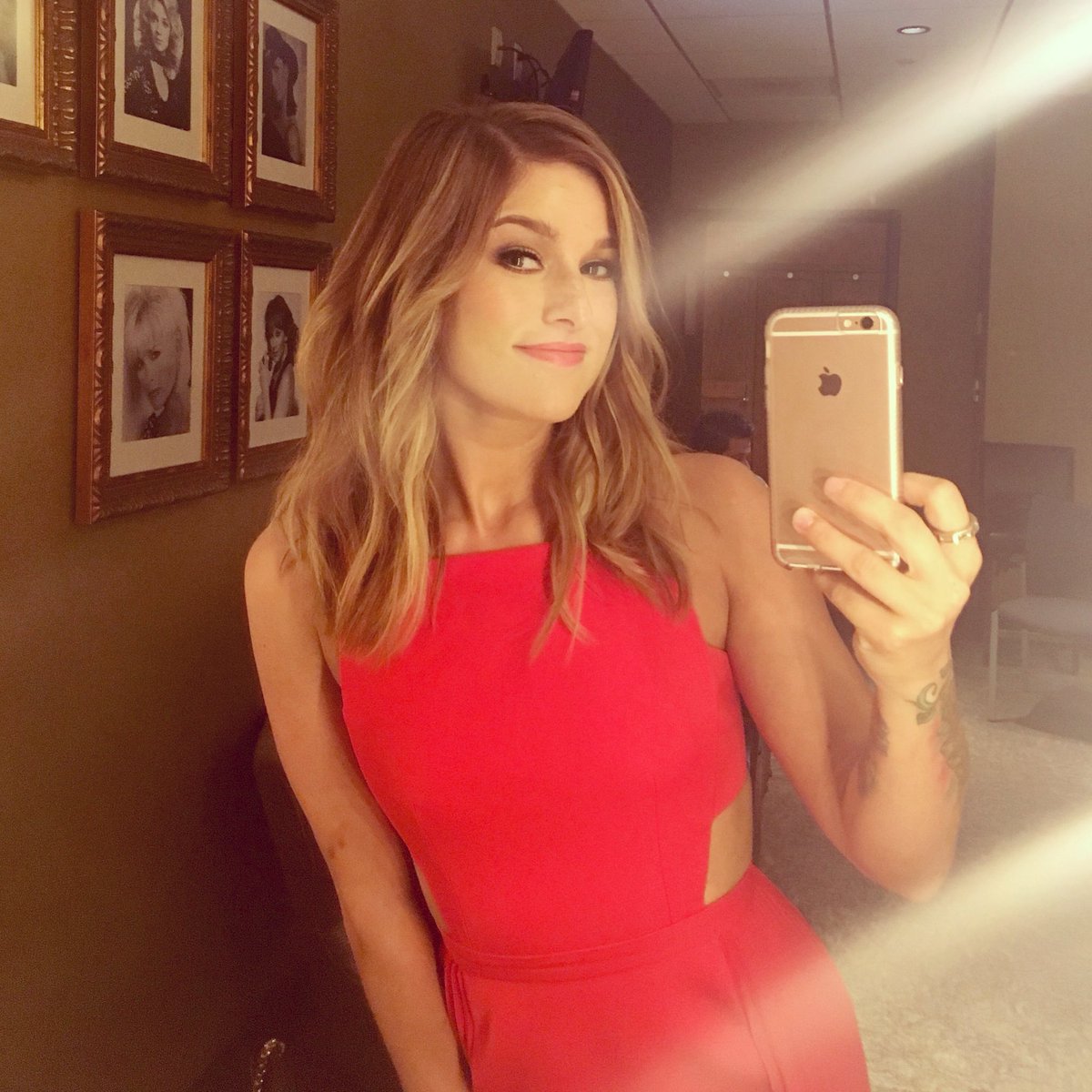 Cassadee Pope Red Highlights