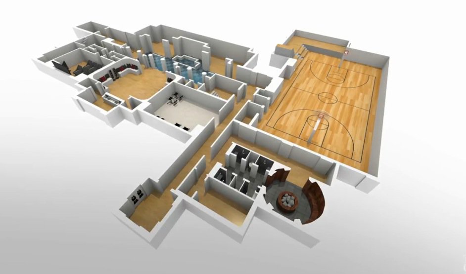 Video: Views from the Six: See 3D plans for Drake's Toronto mansion ...