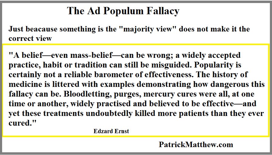 Ad Populum Fallacy