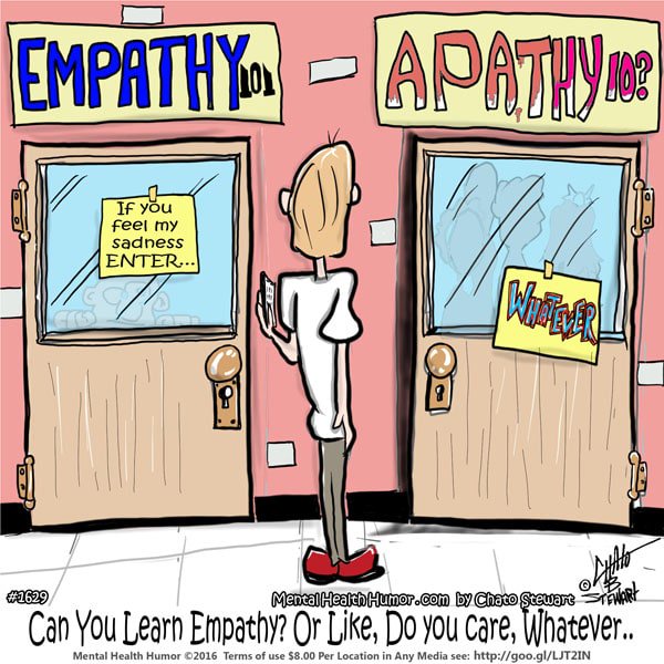 Empathy Vs Sympathy Cartoon