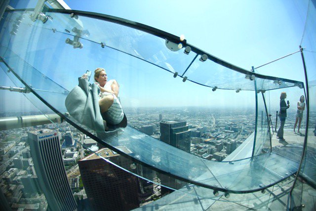 Jaw-Dropping Glass Slide : PHOTOS: Jaw-Dropping Glass Slide At U.S ...