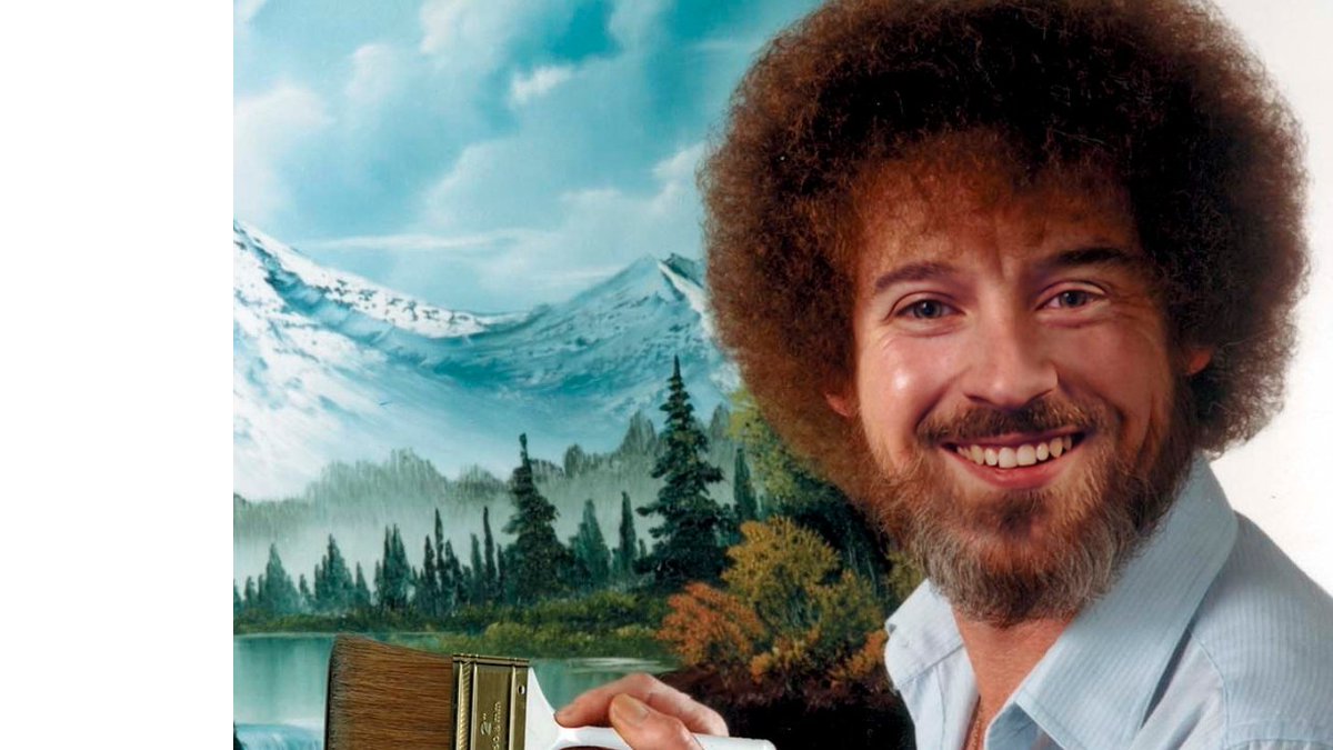 Bob Ross Face