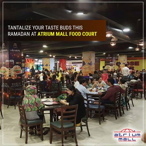 Atrium Mall Karachi Food Court