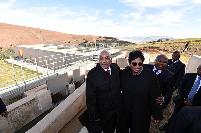 President Jacob Zuma officlally launches the Ncora Water Treatment ...