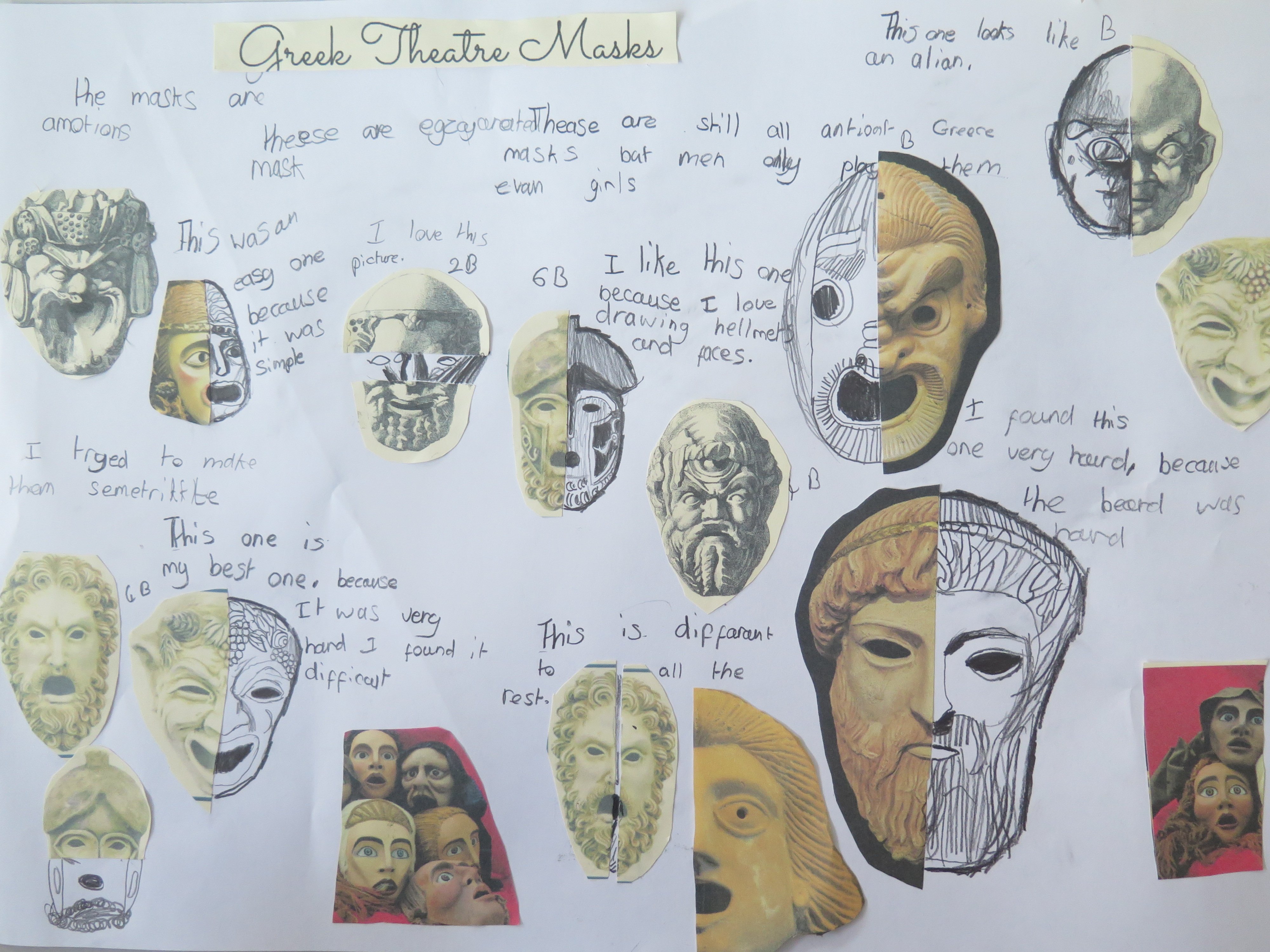 Easy Greek Mask