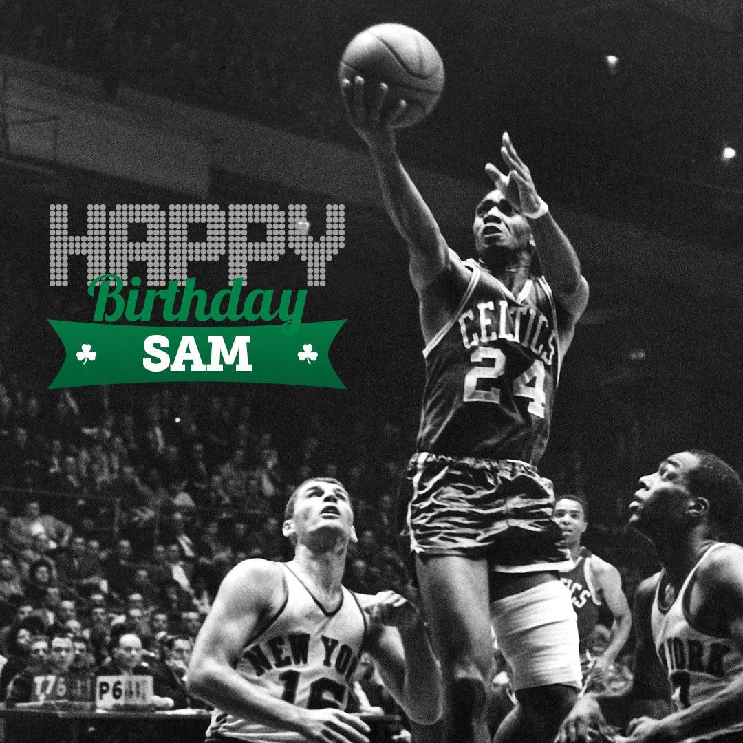 Happy Birthday to Celtics Legend & 10x @NBA Champion, #24 Sam Jones ...