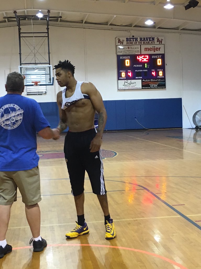 D'angelo Russell body transformation. - RealGM