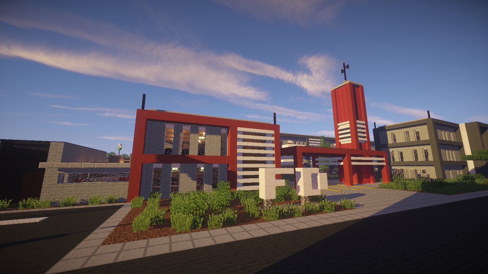 Fire Station Minecraft