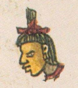 Temillotl, el peinado alto de los guerreros nahuas. Iba atado con un ...