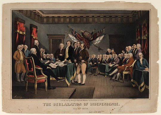 Today in 1776: The Declaration of Independence is read aloud to Gen ...